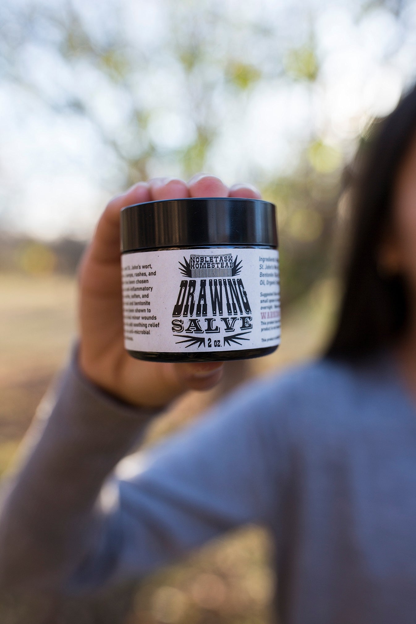 Drawing Salve - 2 oz jar – nobletaskhomestead